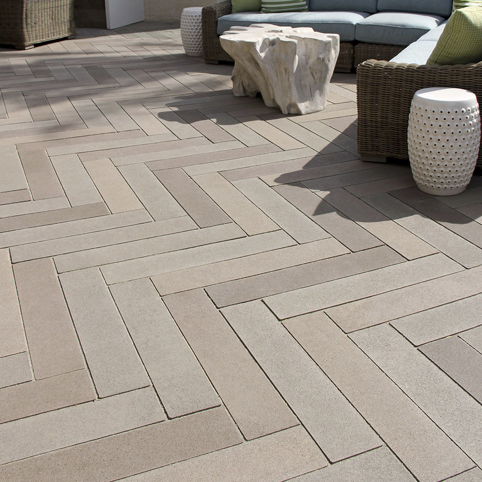 Stone paver - 6 x 30 - ACKER STONE - outdoor / patio / smooth