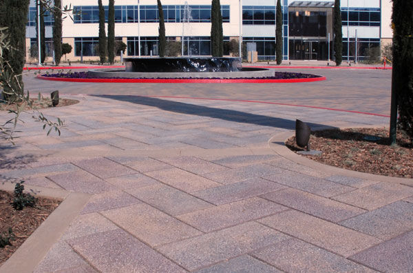 Stone paving slab - 12 x 24 - ACKER STONE - pedestrian / for public spaces
