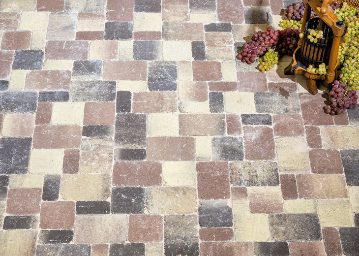 Concrete paver - GÉNOVA - Heinrich & Boch - drive-over / anti-slip ...