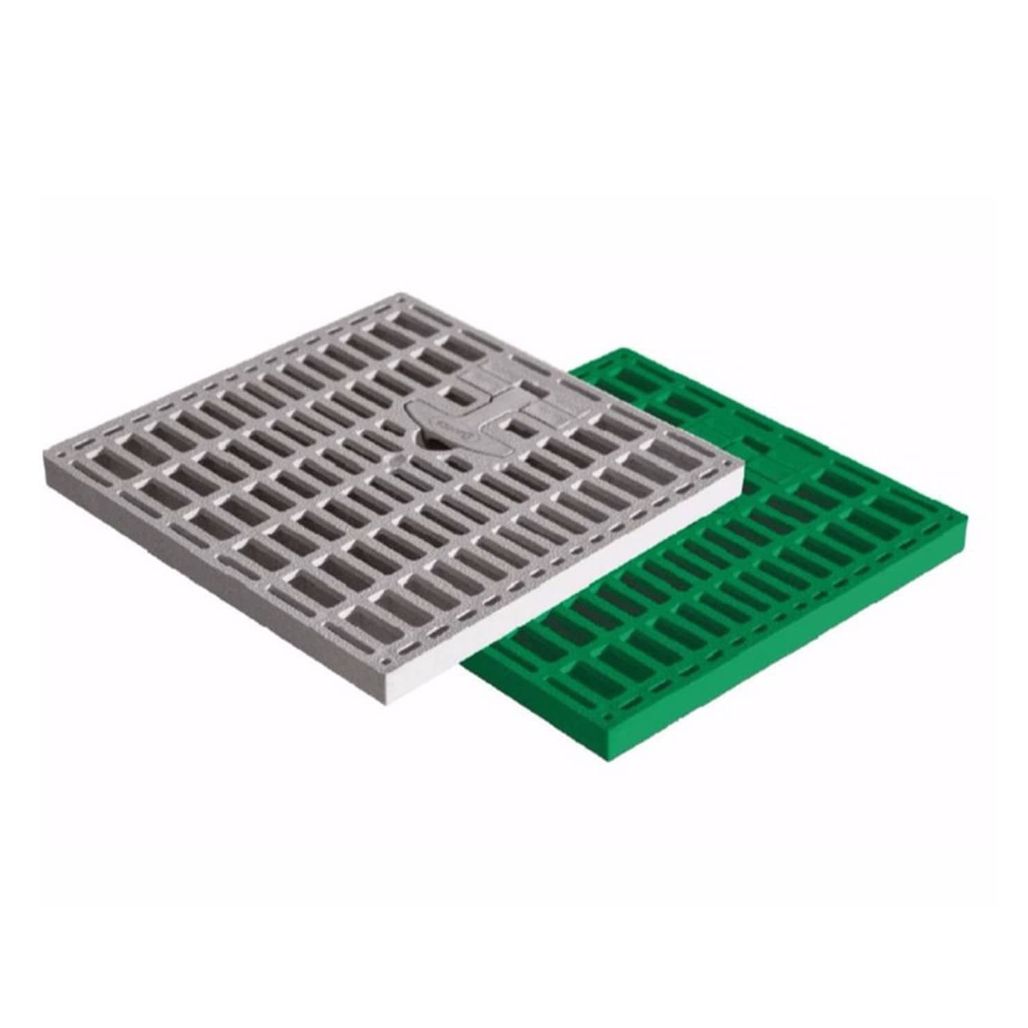 Polypropylene manhole cover - GRATING WITH HANDLE - DAKOTA - square