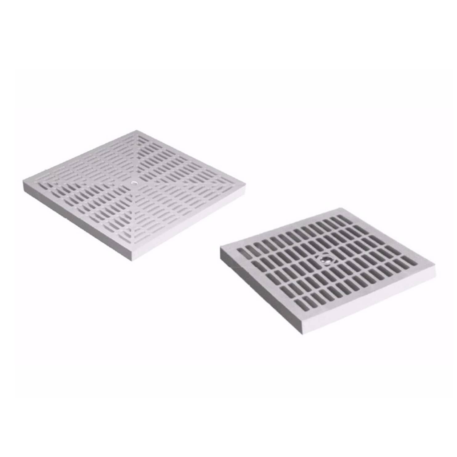 Polypropylene manhole cover - PLUS GRATING - DAKOTA - square