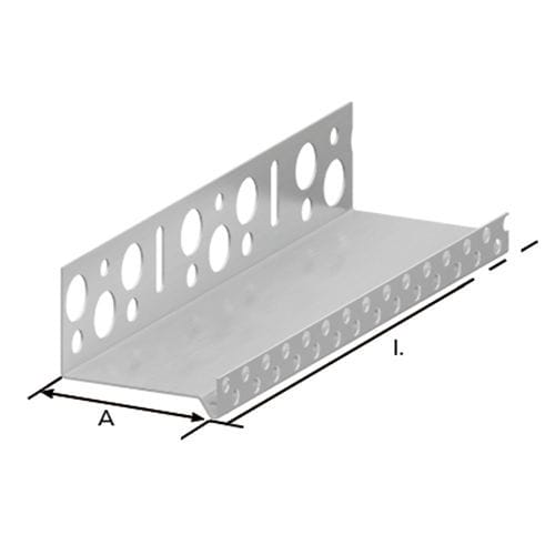 Aluminum profile - BASE PARTENZA ALLUMINIO - DAKOTA - for panels
