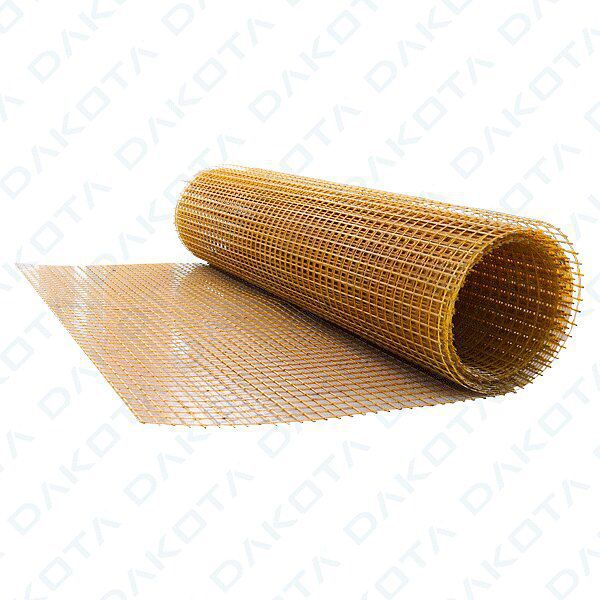 Fiberglass mesh - RET03 series - DAKOTA - building / square mesh / orange