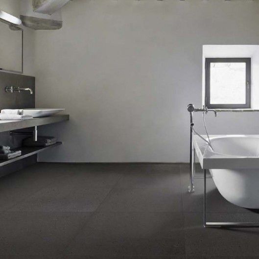 Lava stone slab - NEROSICILIA - EURO PORFIDI - for floor / for wall