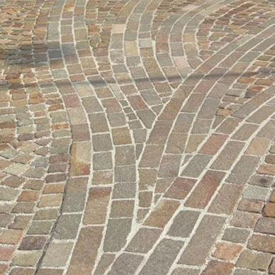 Porphyry paver - SETTS - BINDERI - PORFIDI ITALIA 2000 - outdoor ...