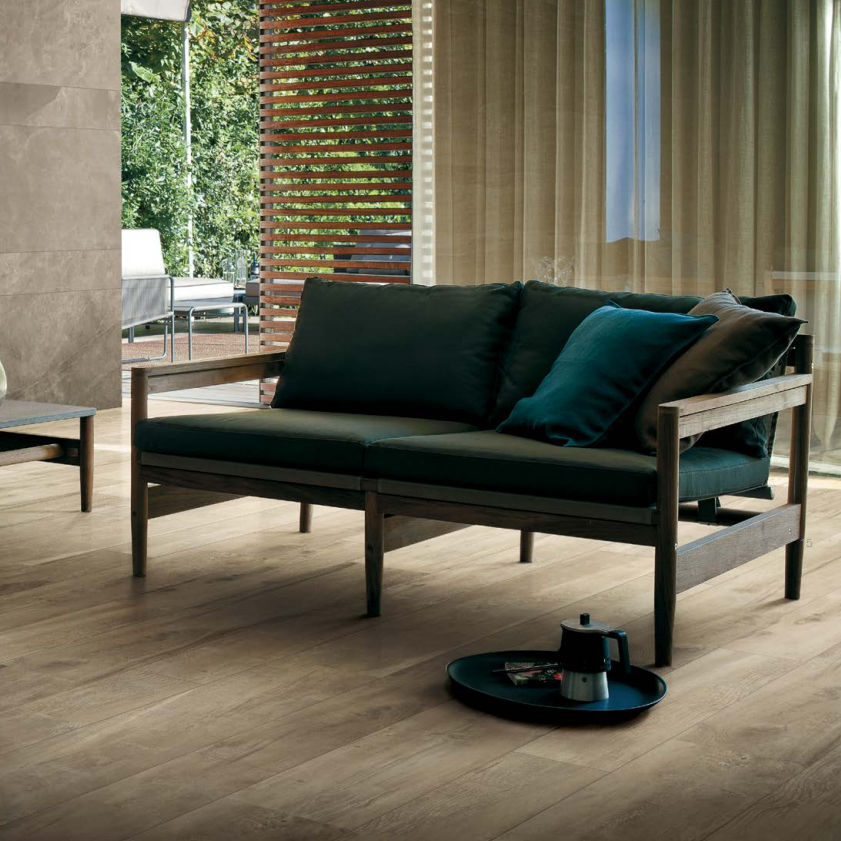 Porcelain stoneware tile - OAK - KRONOS CERAMICHE - matte / natural ...