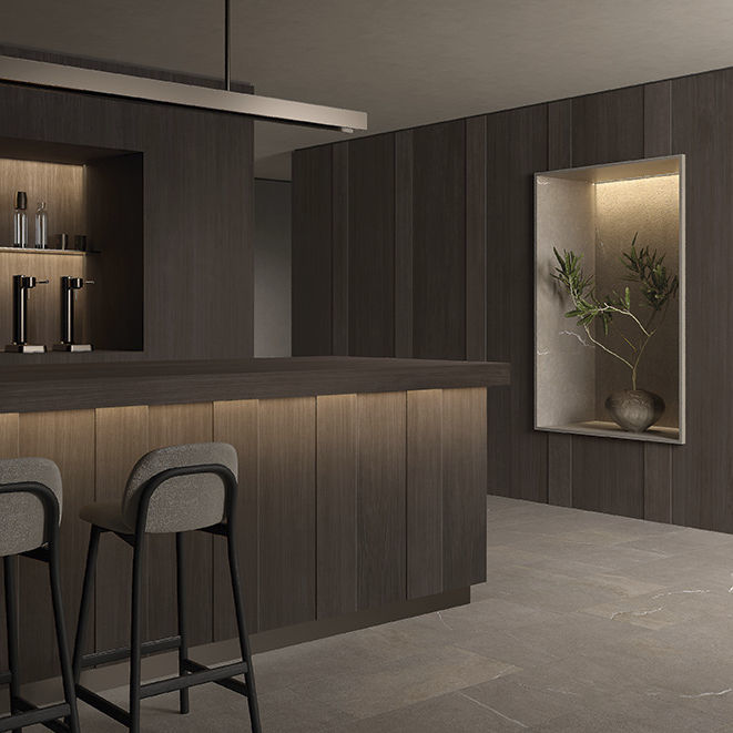 Indoor tile - MOKA - Kronos ceramiche - outdoor / living room / kitchen