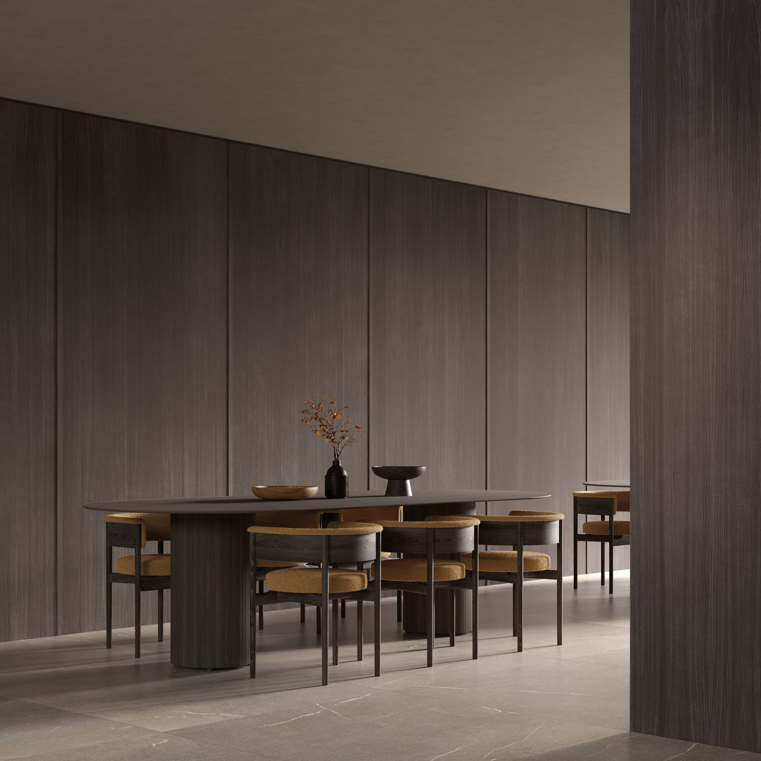 Wood tile - MOKA - KRONOS CERAMICHE - matte / indoor / bathroom