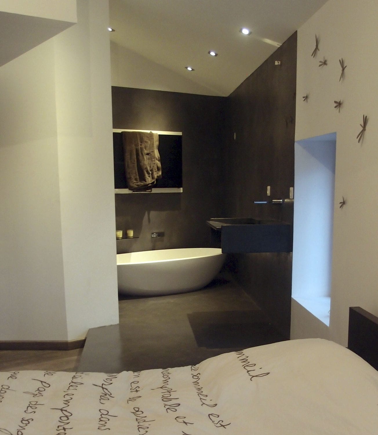 Contemporary bathroom - LUCEM Choc - AD LUCEM - concrete