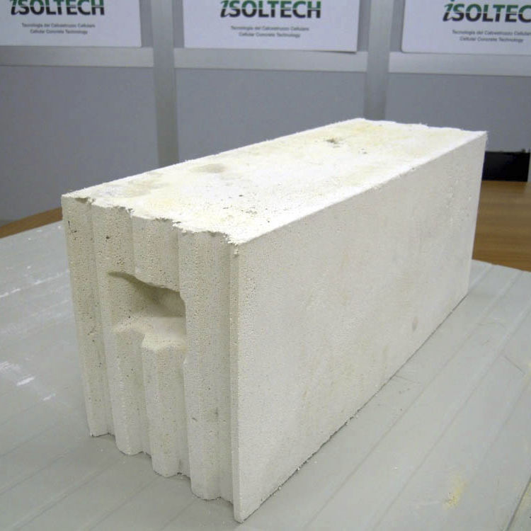 Cement-based masonry block - NON-AUTOCLAVED - ISOLTECH - for load ...