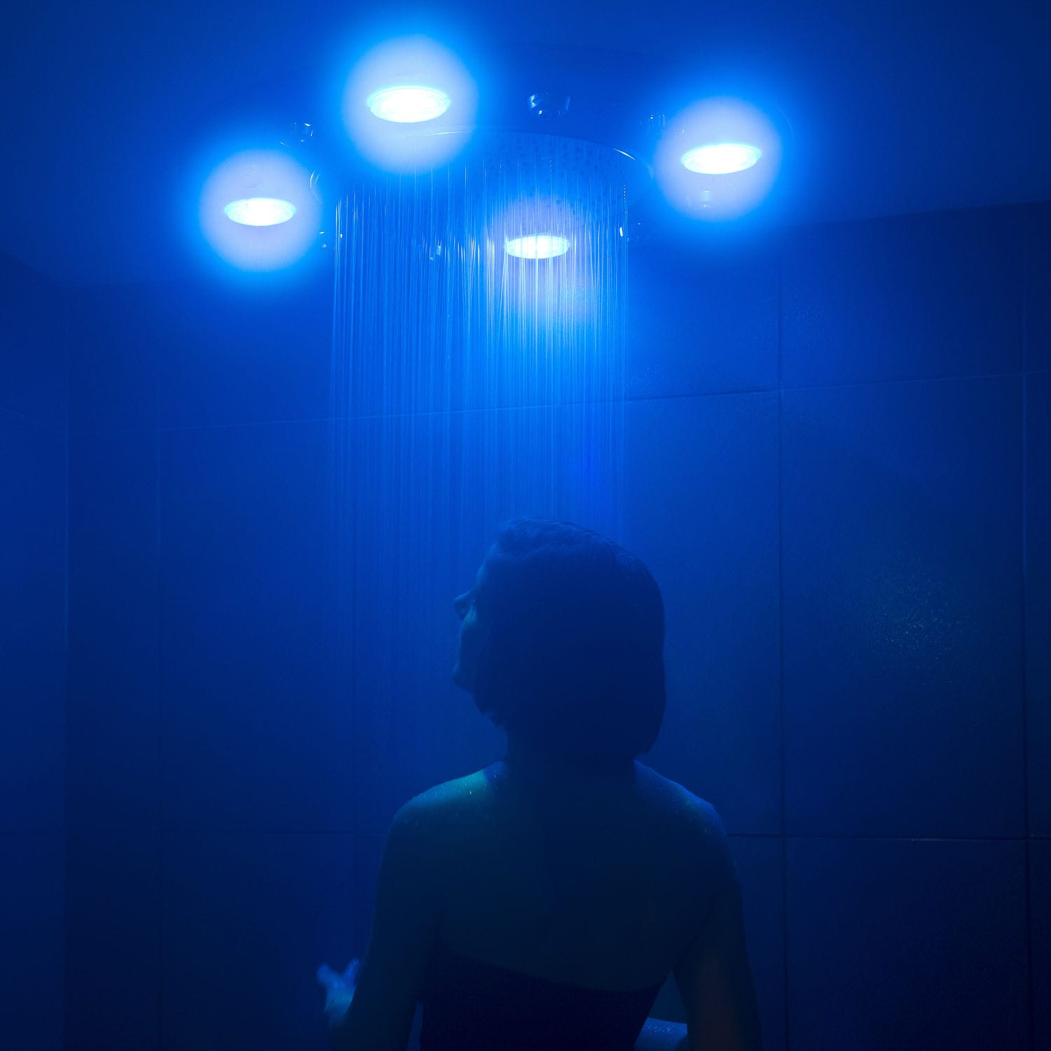 Sensory shower - 4 SAISONS - AWD - bithermal / hydromassage / chrome