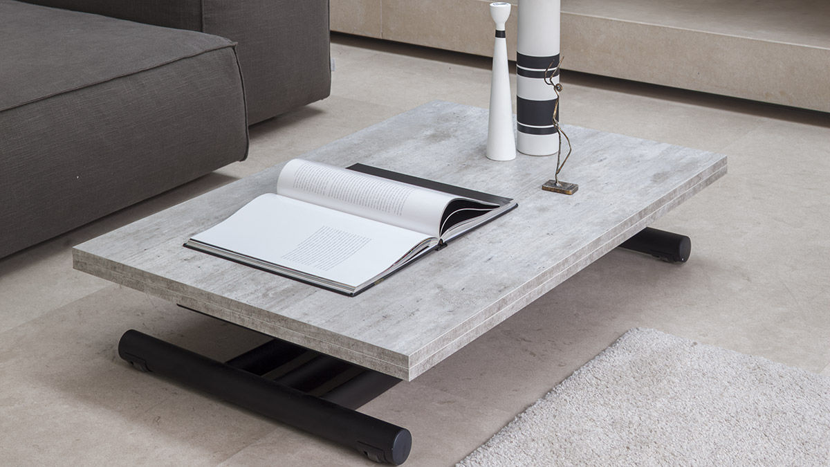 Contemporary coffee table - FENICE - altacom italia - glass / melamine ...