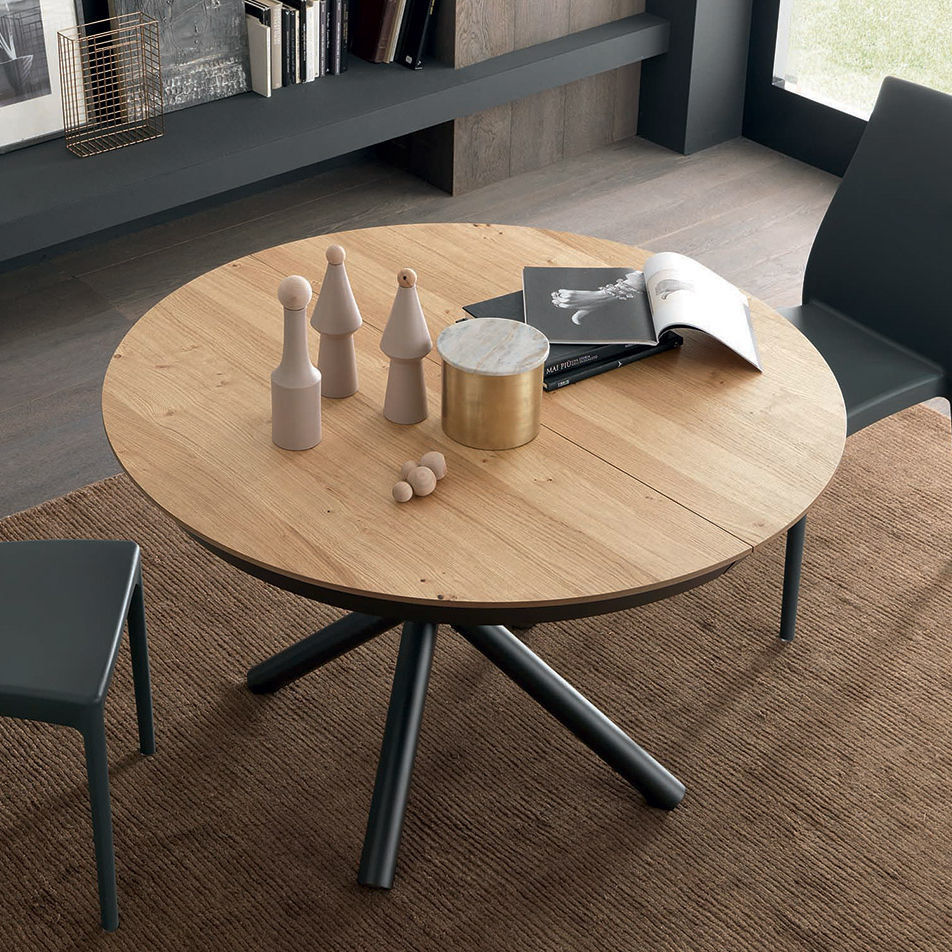 Contemporary dining table - FAHRENHEIT - altacom italia - wooden ...
