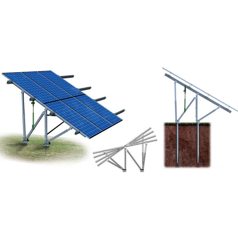 Ground-mount mounting system - SUN 250 - Europa Profil Aluminium SA ...