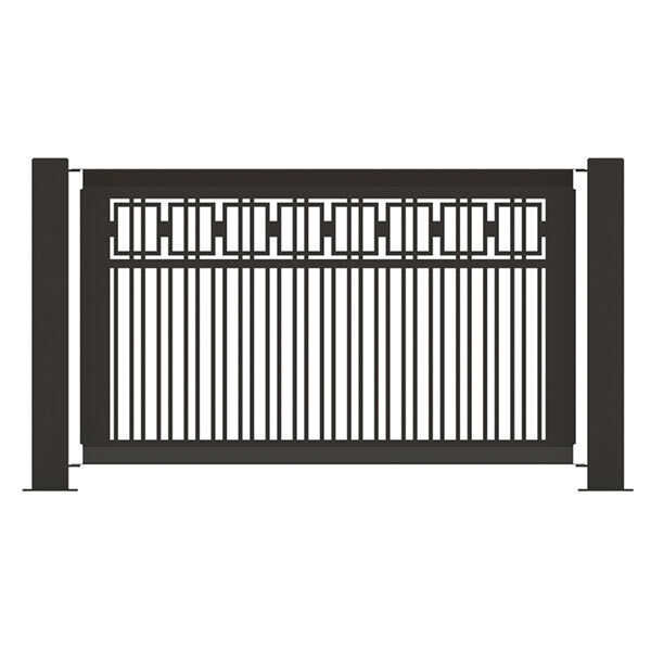 Panel fence - MF5047 HS - Tectura Designs - for public spaces / steel ...