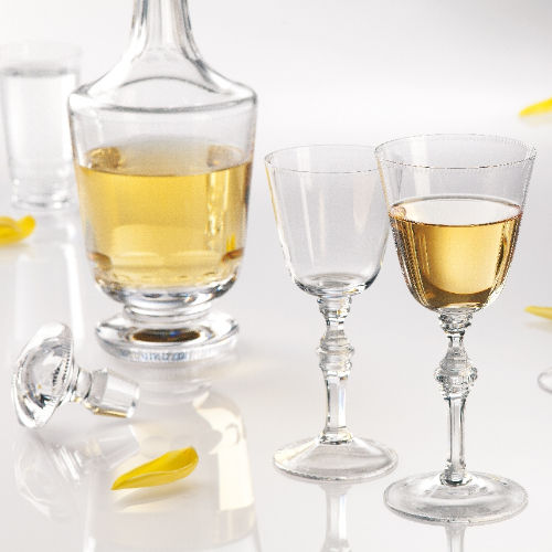 Stemware glass - MOZART 18280 - MOSER, a.s. - crystal / for domestic ...