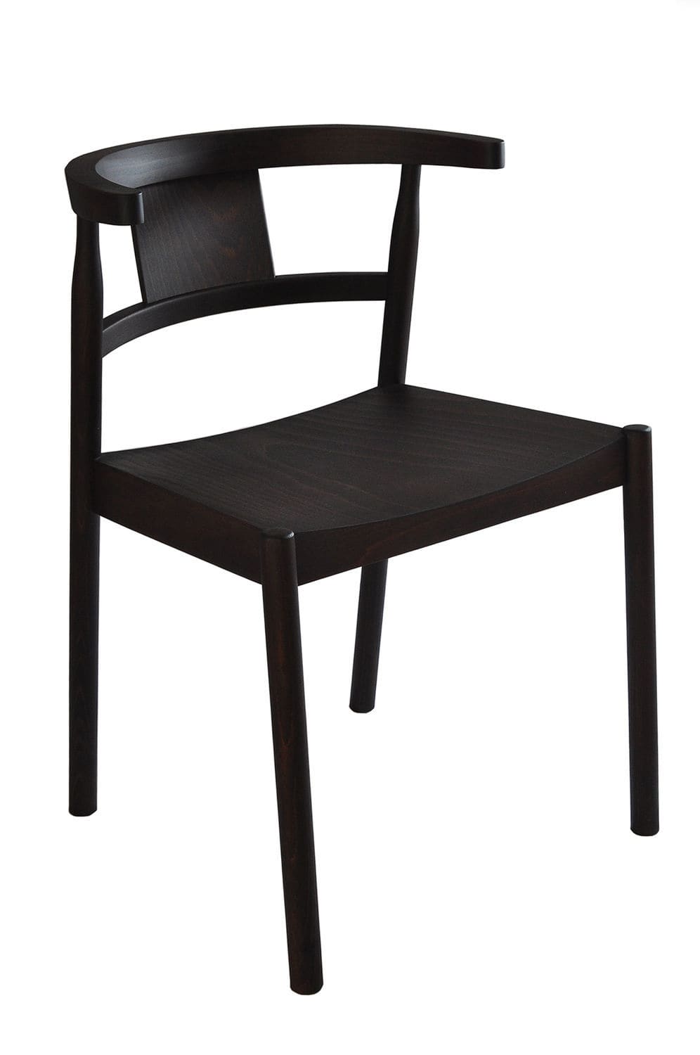 Traditional chair - CIRILLA B2 - Sedja - indoor / beech / for public ...