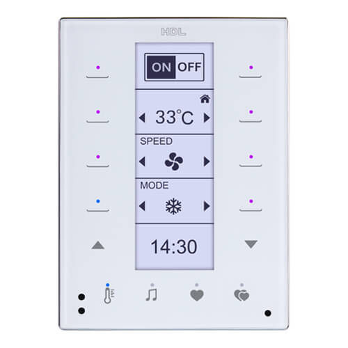 Home automation system control keypad - HDL-MPTL14.46 - HDL Automation ...