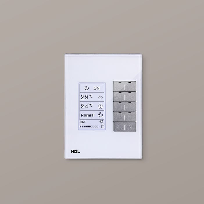 Heating system control panel - DLP US - HDL Automation Co., Ltd - for ventilation system / for ...