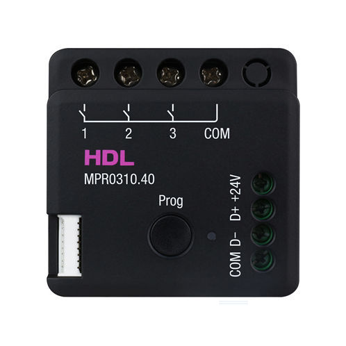 Home automation system switch actuator - HDL-MPR0310.40 - HDL Automation Co., Ltd - built-in ...