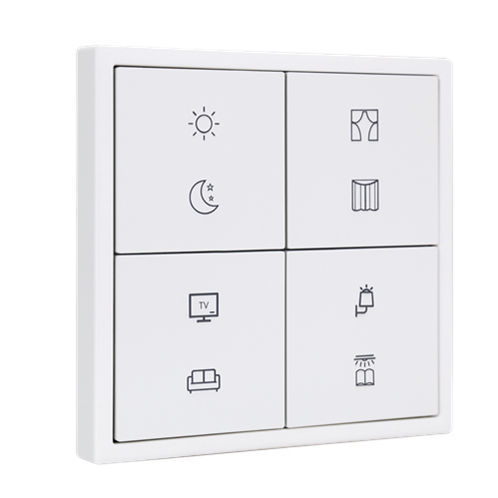 Home automation system control panel - Tile - HDL Automation Co., Ltd - for multimedia equipment ...