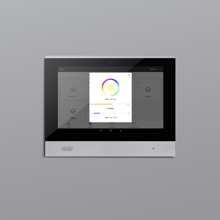 Home automation system control panel - S10 - HDL Automation Co., Ltd - for lighting / for air ...