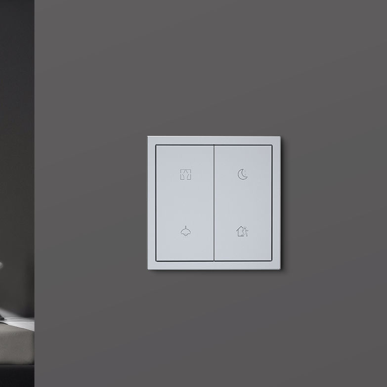 Home automation system control panel - Tile Series 2 Buttons - HDL Automation Co., Ltd - for ...