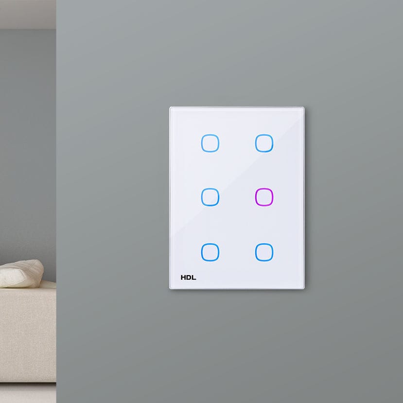 Lighting control panel - iTouch US - HDL Automation Co., Ltd - wall ...