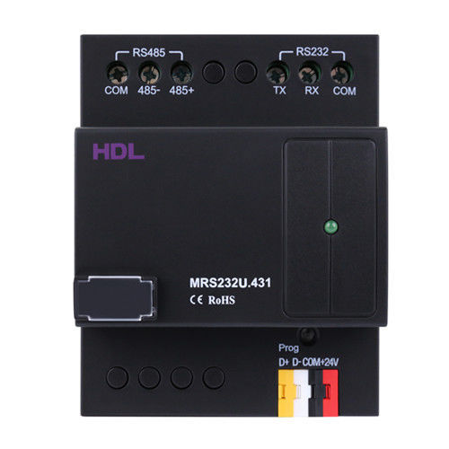 Gateway interface module - HDL-MRS232U.431 - HDL Automation Co., Ltd - DIN rail / RS232 / RS485
