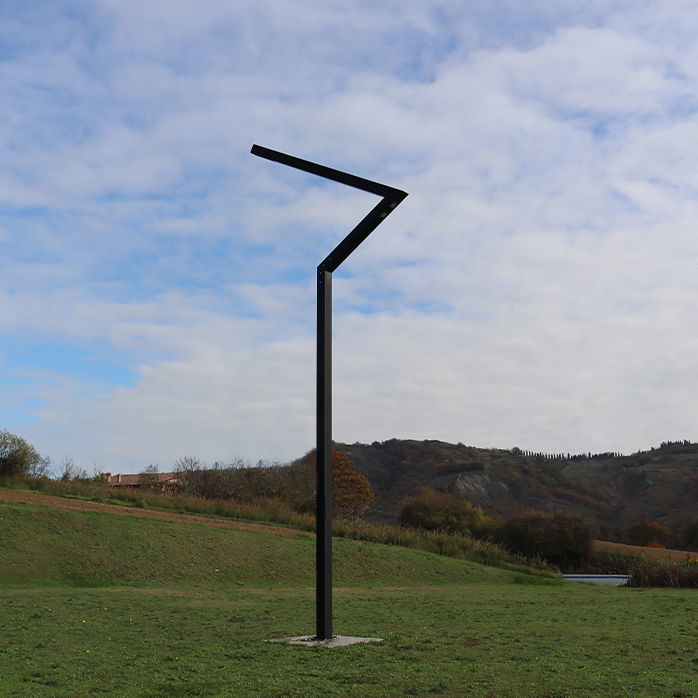 Urban lamp post - Grado - Bottega 7 - contemporary / galvanised steel / LED