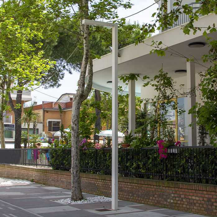 Urban lamp post - Linea S/SR - Bottega 7 - contemporary / stainless ...