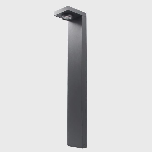 Garden bollard light - LEMUR - Brilumen - contemporary / aluminum / LED
