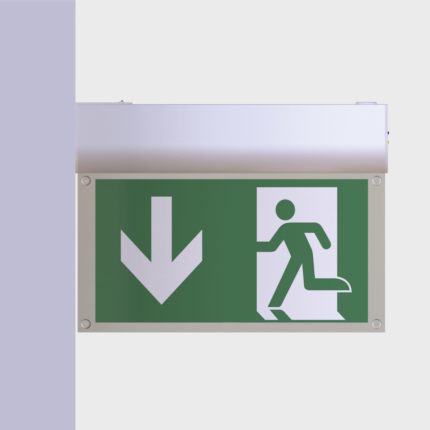 Wall-mounted emergency light - FOLLOW-ME EVO - Brilumen - linear / LED ...