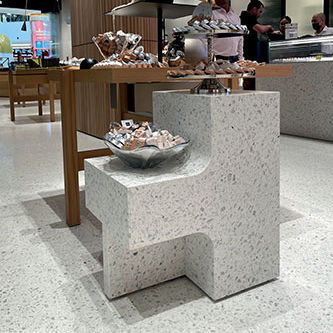 Wall stone block - Agglotech - for exterior fittings / decorative / marble