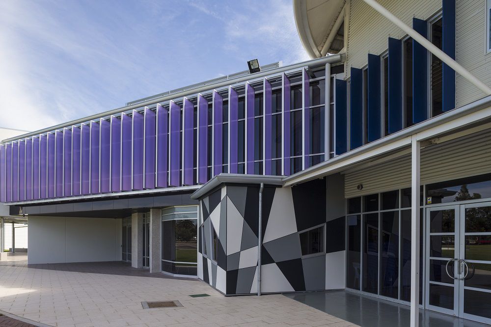 Polycarbonate solar shading - DANPAL®LOUVRE SYSTEM - Danpal - for ...