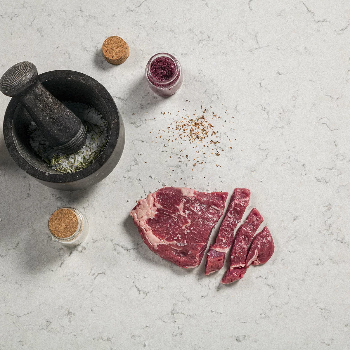 Quartz natural stone slab - Versilia - Efesus Stone - for interior ...