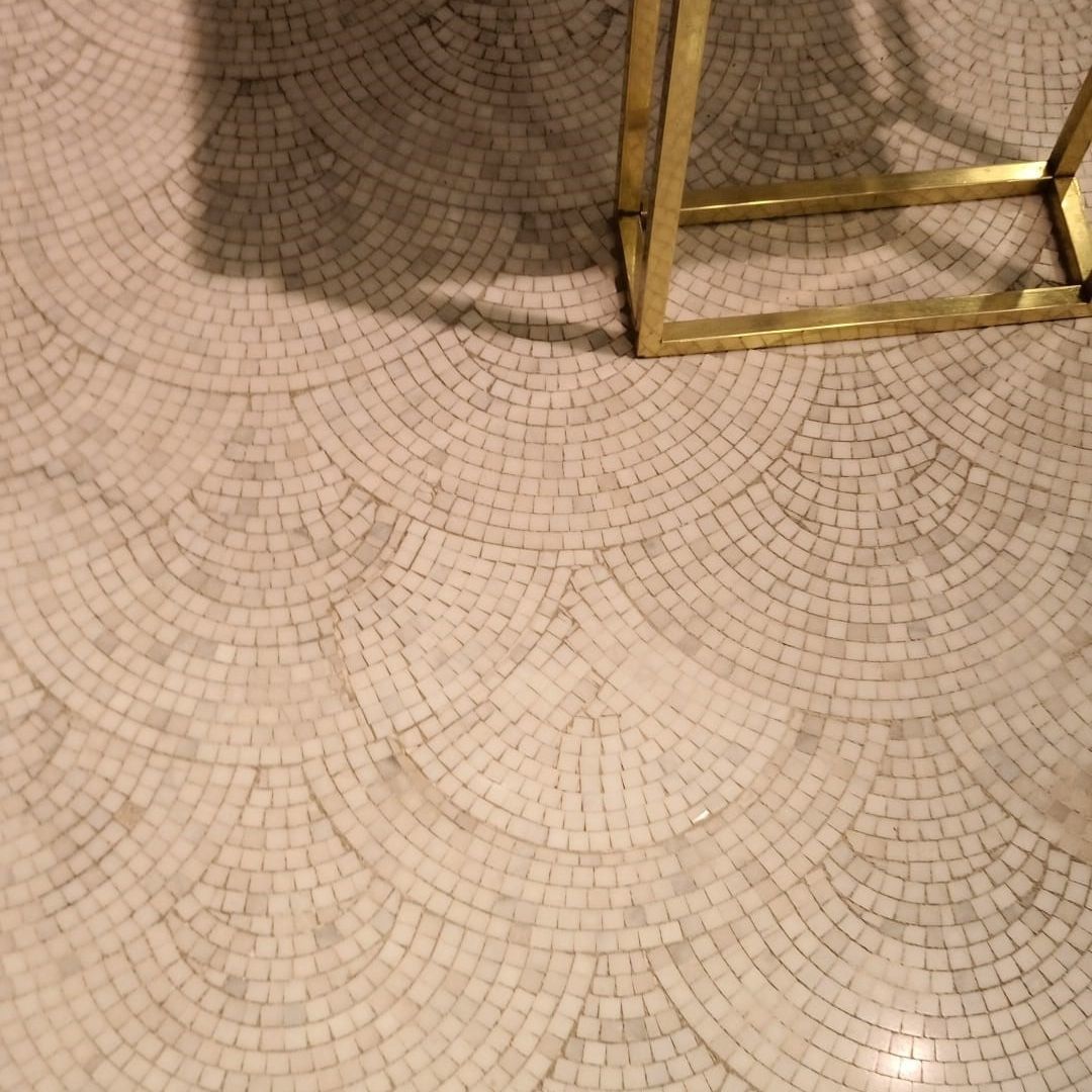 Ceramic mosaic tile - Efesus Stone - porcelain stoneware / stone / polished