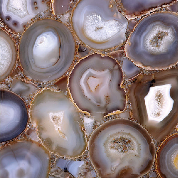 Semiprecious stone stone slab - Efesus Stone - for floor / for interior ...