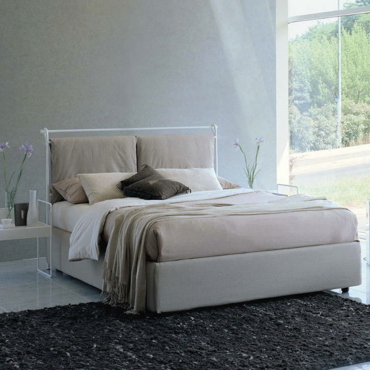 Double bed - DAVID - Barel Srl - single / contemporary / with headboard