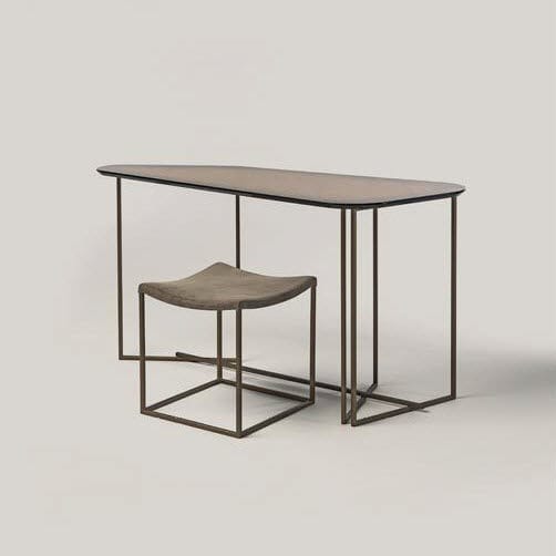 Contemporary secretary desk - SIMPLE - Shake Design - wooden / metal