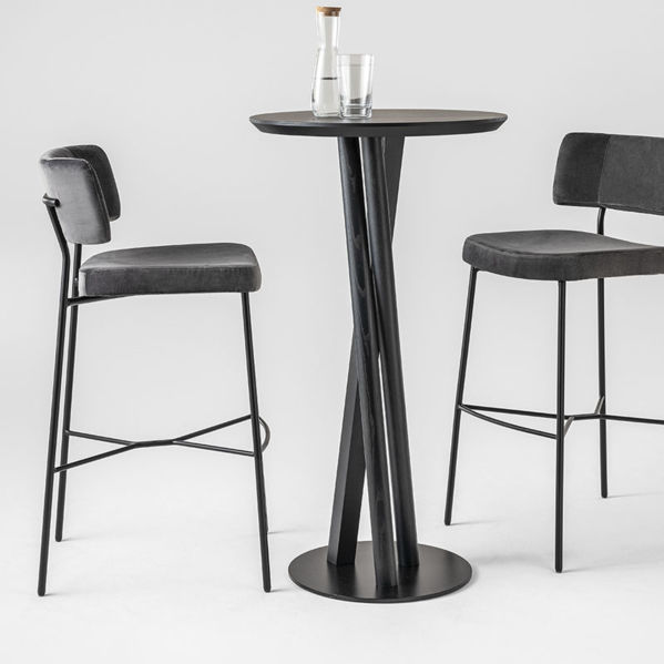 Contemporary high bar table - FAST FOOD NIELS 0124/R - Traba' - HPL ...