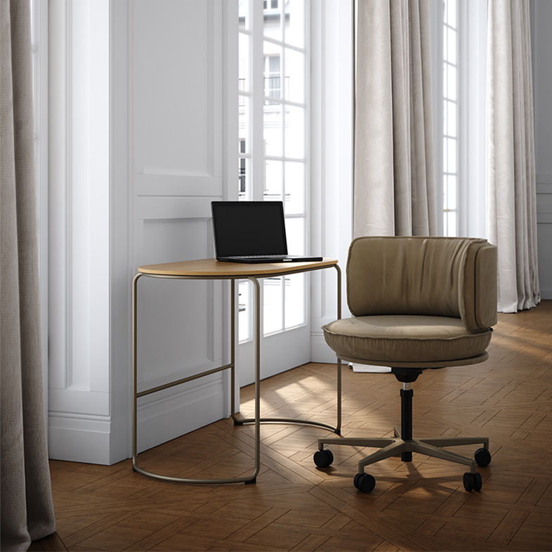 Contemporary armchair - RING - vank - fabric / polyurethane foam ...