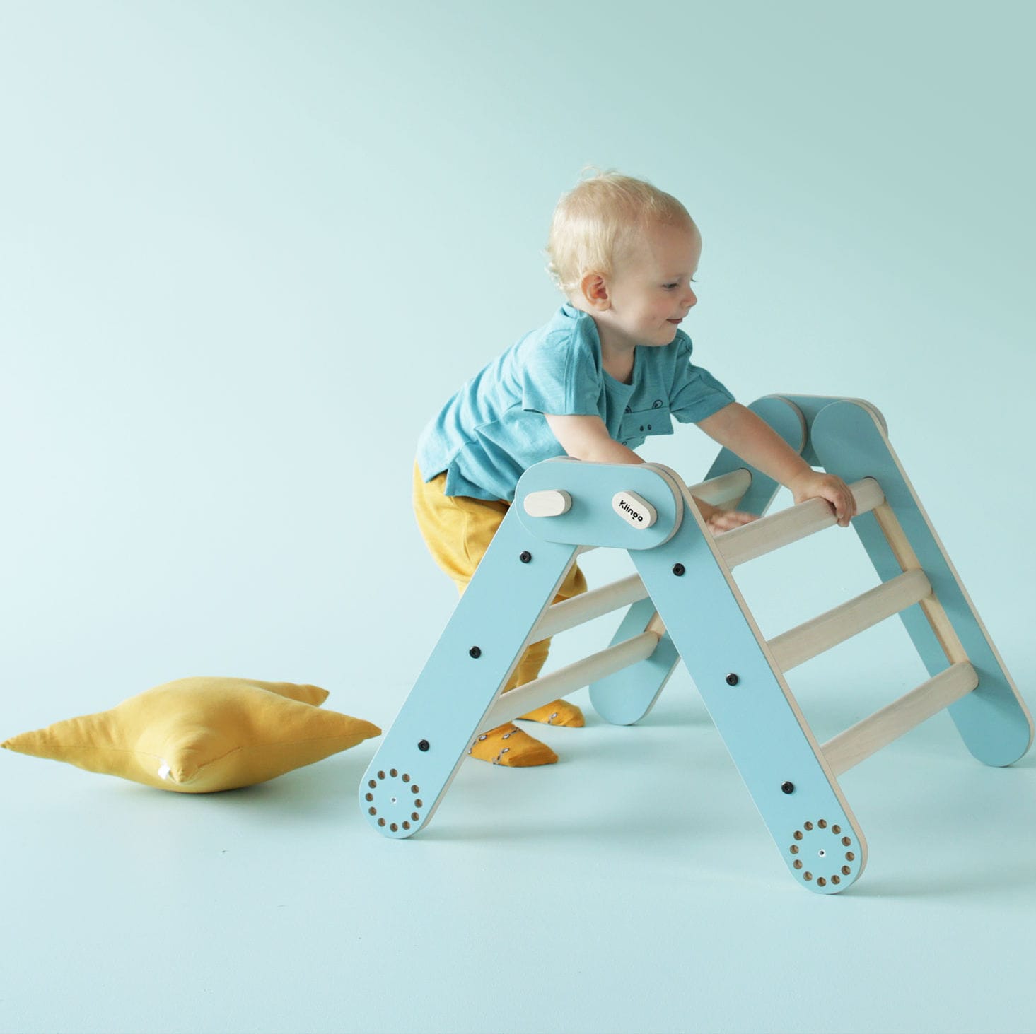 Climber Pikler triangle - MINI TRIANGLE - HEAVENS - mini / indoor / wooden