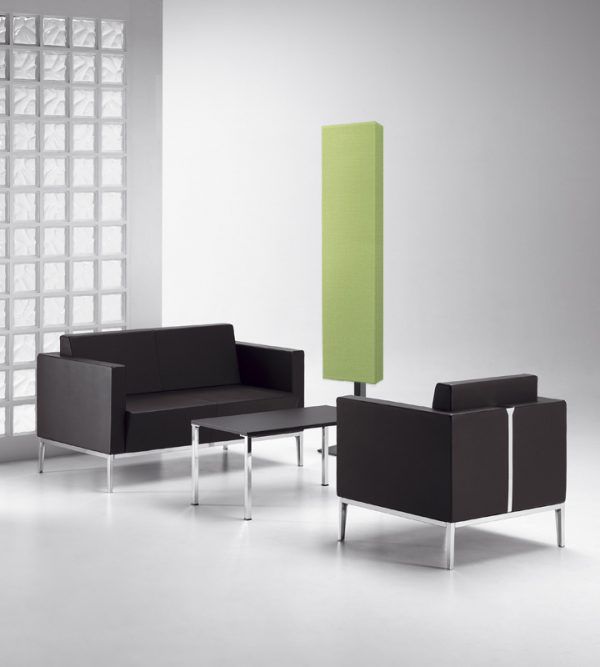 Acoustic panel on casters - AS MOVABLE - TALIN SRL - polyester ...