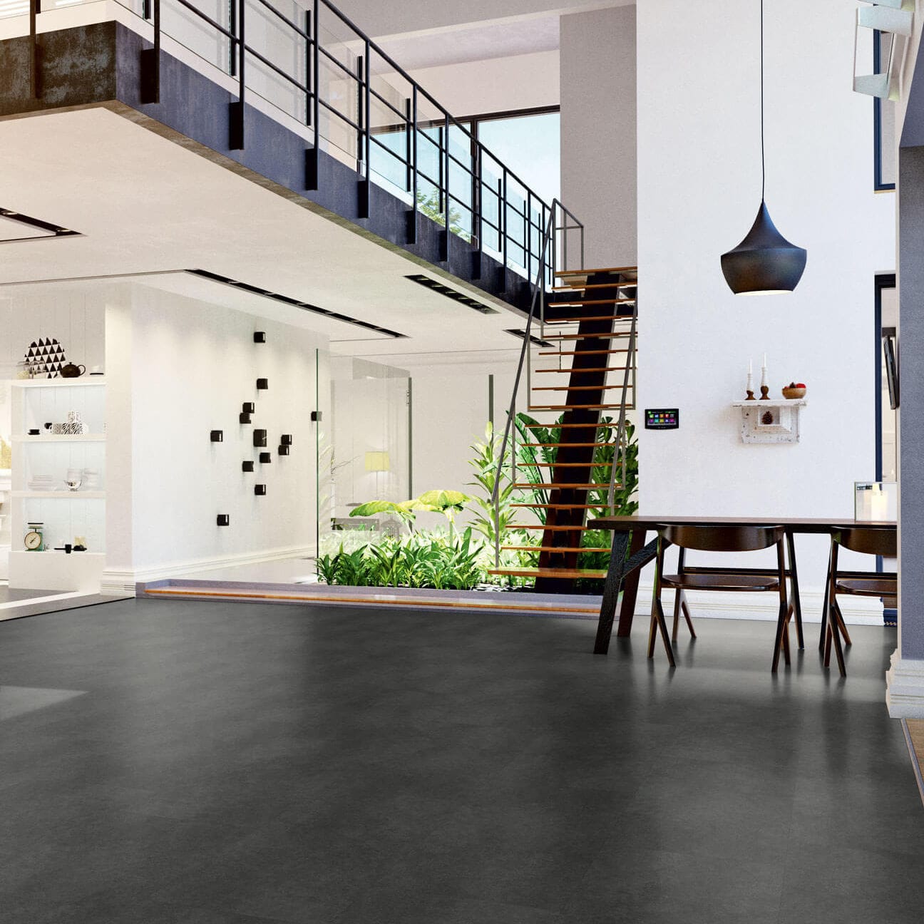 Eco-friendly flooring - CARBON - Aspecta Flooring - vinyl / indoor ...