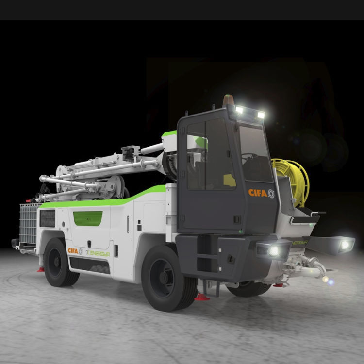 Mobile concrete pump - CSSE - CIFA S.p.A - truck-mounted