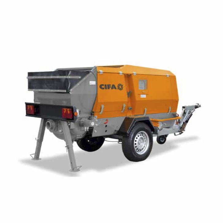 Trailer-mounted concrete pump - PC_158 - CIFA S.p.A