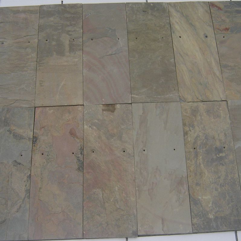 Slate tile - MULTY - Asian Stones - matte / outdoor / floor