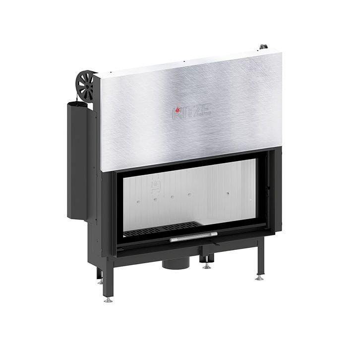 Wood-burning fireplace - ALBERO AL19G.H-D - Hitze - contemporary ...