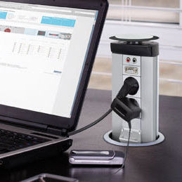 Power socket - K45 TELEBLOCK - Simon - multiple / desk / recessed